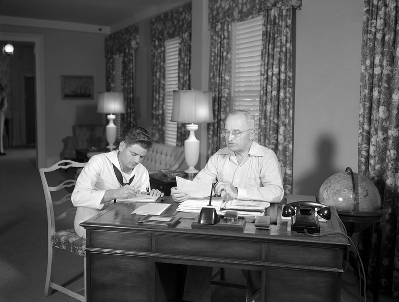 President Harry S. Truman with Emil Kesselman | Harry S. Truman