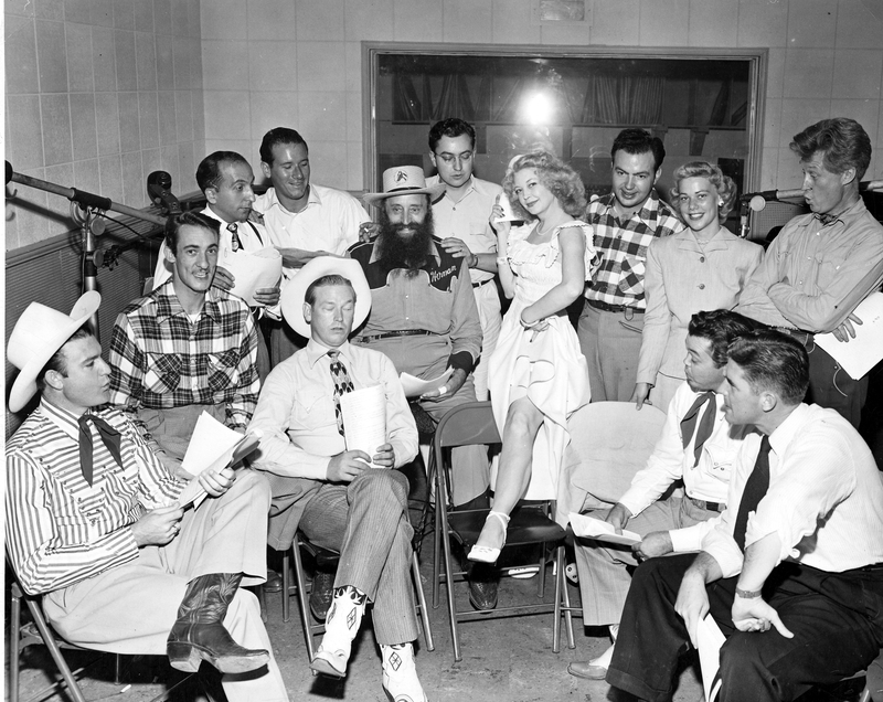 Group of Radio Performers in the Armed Forces Radio Service (AFRS ...