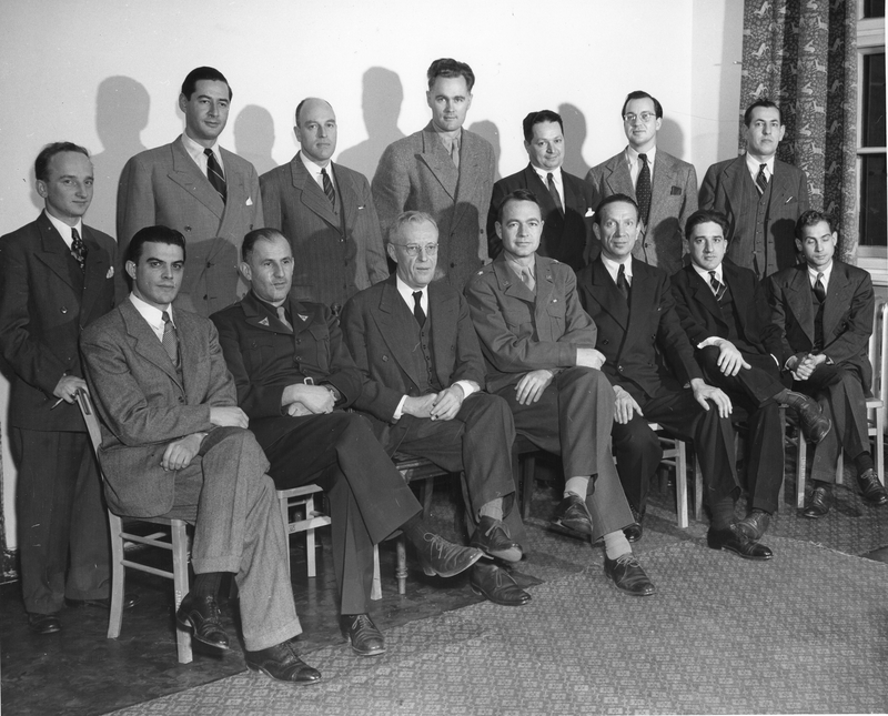 Members of Prosecution, Military Tribunal 5, Case 12, Nuremberg ...