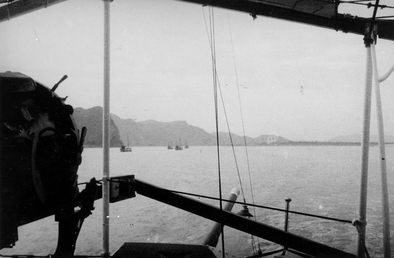 Snapshot Looking Aft on the USS OAHU Between Hankow and Kiukiang, China ...