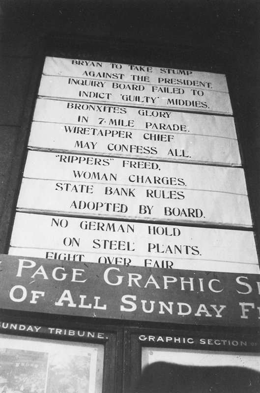 New York Tribune Bulletin Board | Harry S. Truman