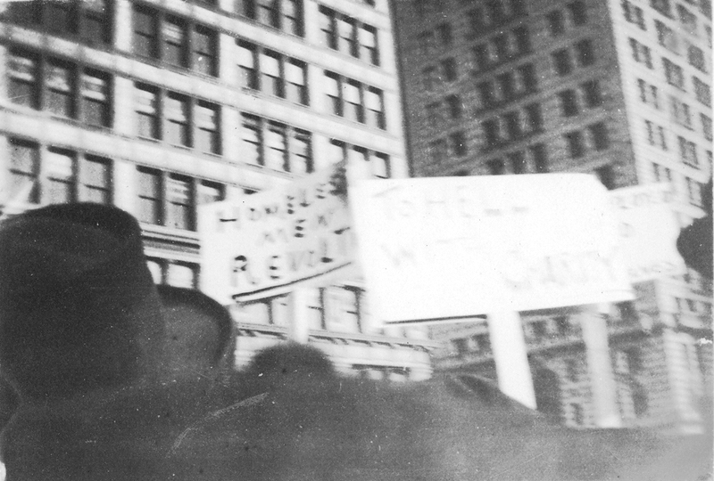 Homeless Men Demonstration in New York City | Harry S. Truman