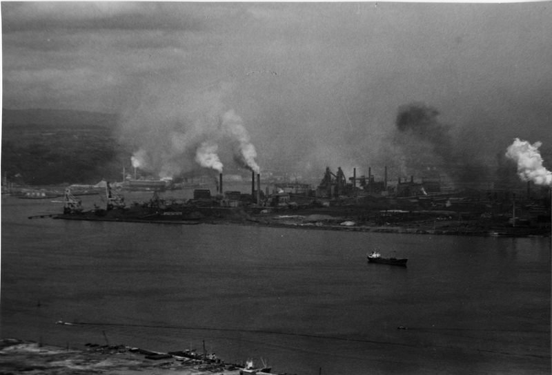 Industrial Area and Port of Muroran Japan | Harry S. Truman