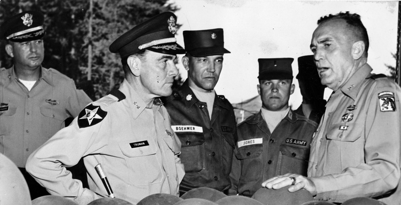 Major General Truman at the Maintenance Shop at Fort Lewis | Harry S ...