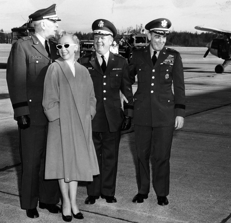 Major General Truman is Greeted at the Airport | Harry S. Truman