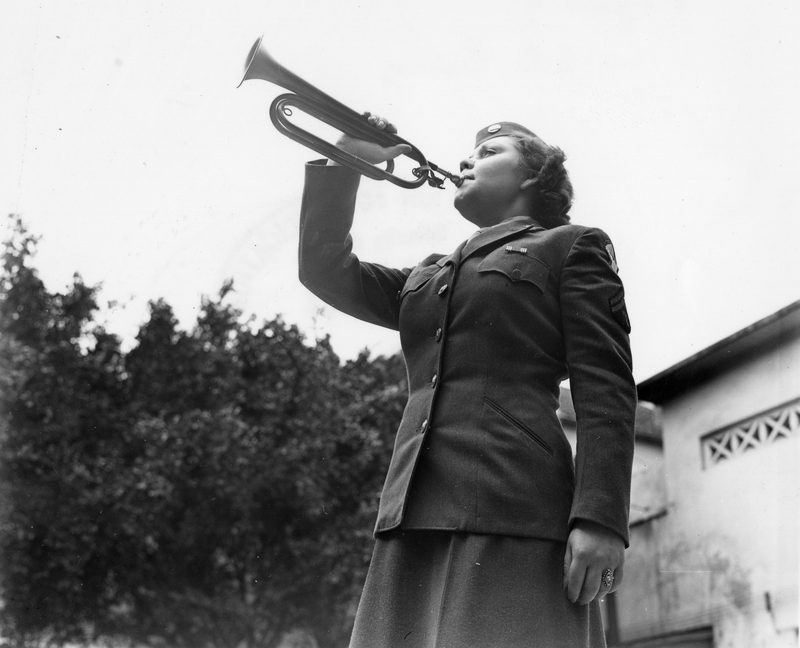 Women's Army Corps (WAC) Bugle Player | Harry S. Truman