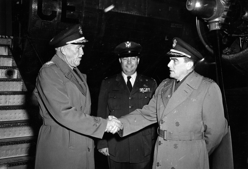 Lieutenant General Cannon Says Goodbye to Major General Truman | Harry ...