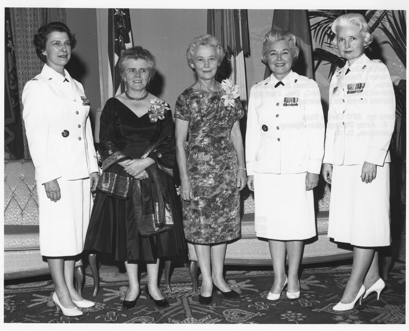 Women's Army Corps (WAC) Officers at the WAC's Twentieth Anniversary ...