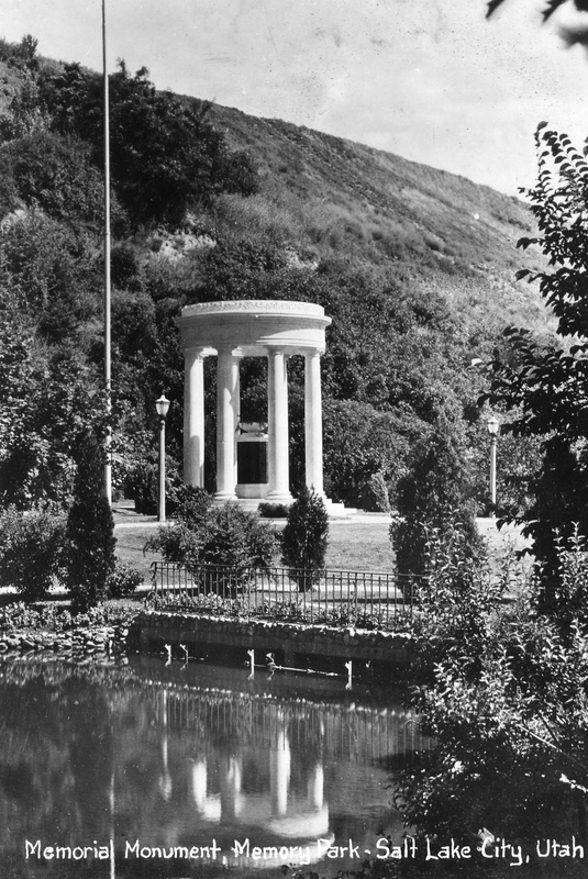 Memorial Monument in Memory Park, Salt Lake City, Utah | Harry S. Truman