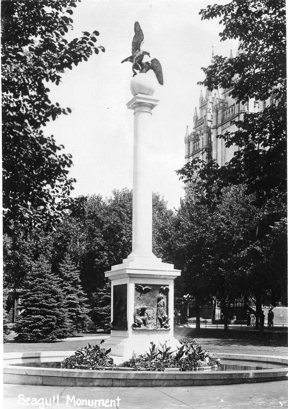 Photograph of Seagull Monument, Salt Lake City, Utah | Harry S. Truman