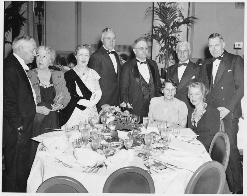 Dinner in Honor of President Franklin D. Roosevelt by Presidential ...