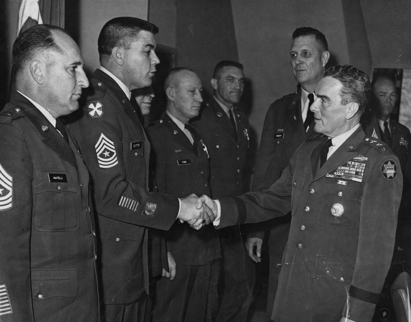 Lieutenant General Truman Attends Sergeant Major Conference, Stuttgart ...