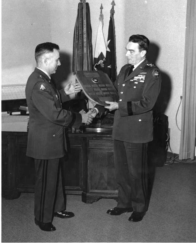 Brigadier General John D. Torrey Receives Reenlistmenet Plaque | Harry ...