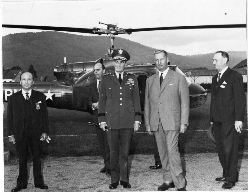Lieutenant General Louis W. Truman Poses for Photograph with Remiremont ... Lieutenant General Louis W. Truman Poses for Photograph with Remiremont ...