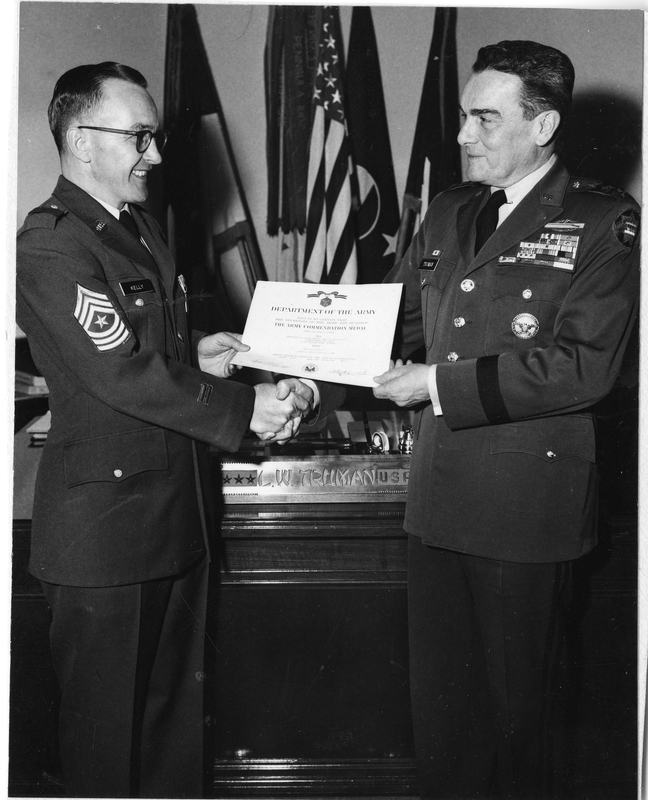Sergeant Major Kelly Receives the Army Commendation Medal | Harry S. Truman