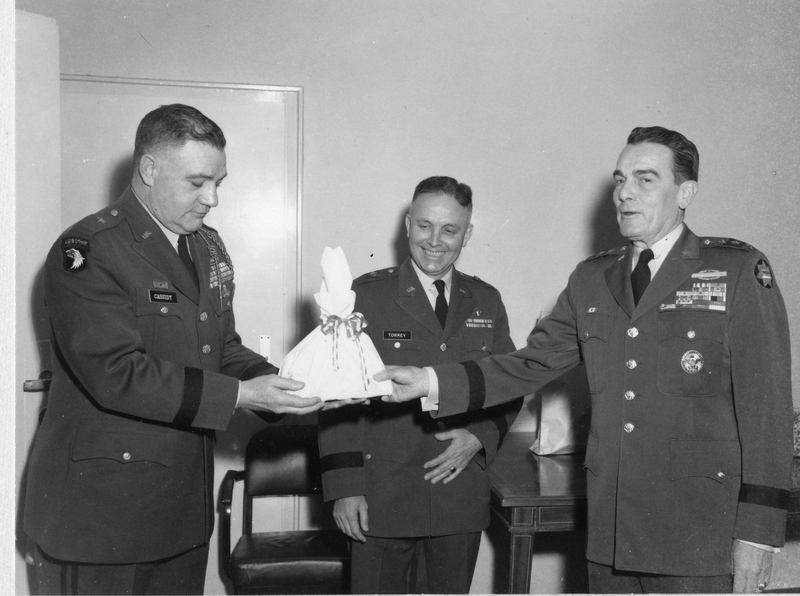 Brigadier General Patrick Cassidy Receives a Birthday Gift | Harry S ...