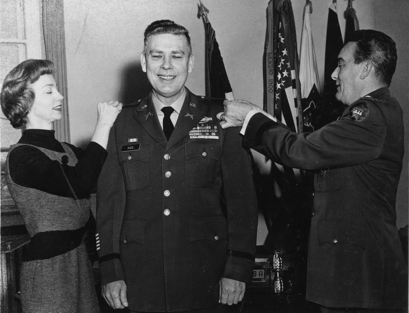 Colonel Vail Receives His Eagles | Harry S. Truman