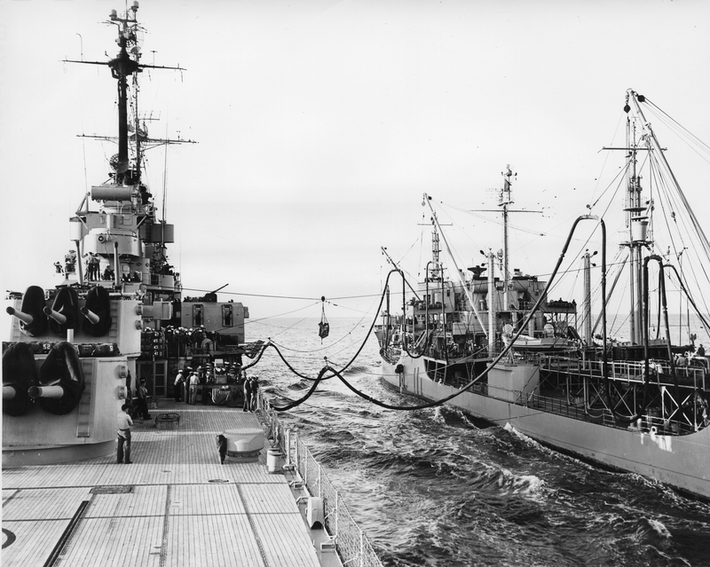 USS Manchester and USS Ashtabula Refuel and Pass Mail | Harry S. Truman