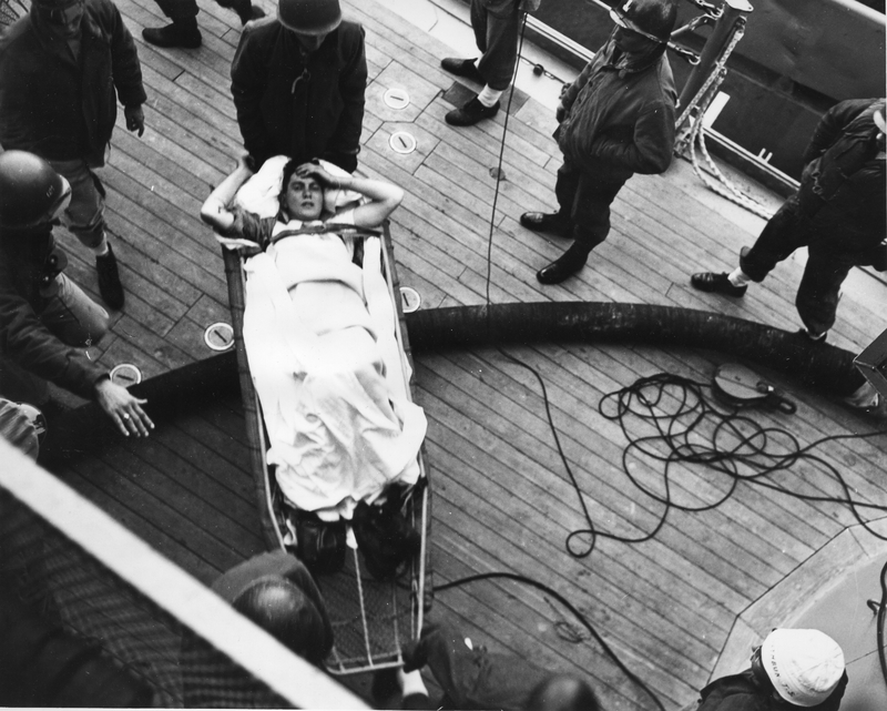 John D. Bryan is Carried Aboard USS Manchester | Harry S. Truman