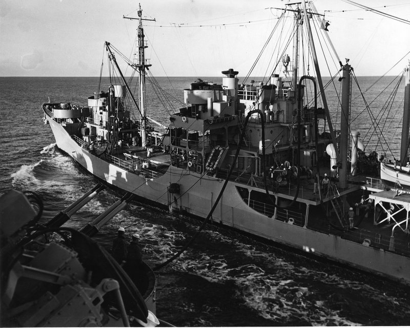 USS Ashtabula Refuels USS Manchester | Harry S. Truman