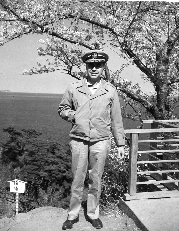 Captain Lewis S. Parks at Atami, Japan | Harry S. Truman
