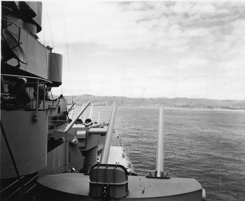 View of Korea from USS Manchester | Harry S. Truman