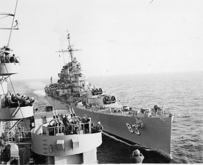 USS Manchester Passes the USS Los Angeles | Harry S. Truman