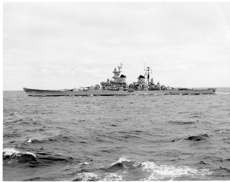 USS Wisconsin at Sea | Harry S. Truman