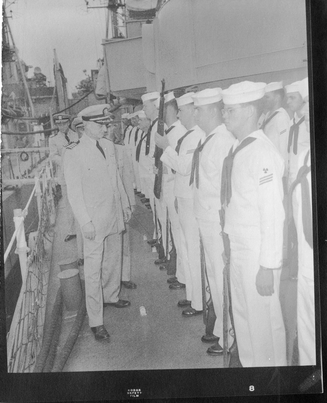 Military Inspection of Navy Sailors | Harry S. Truman