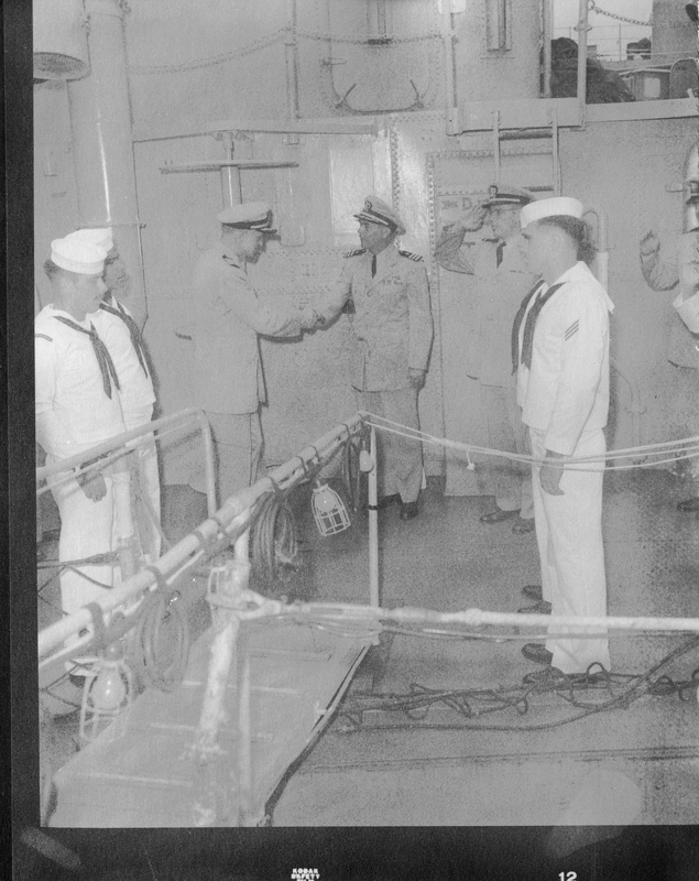 Generals at Military Inspection of Navy Sailors | Harry S. Truman