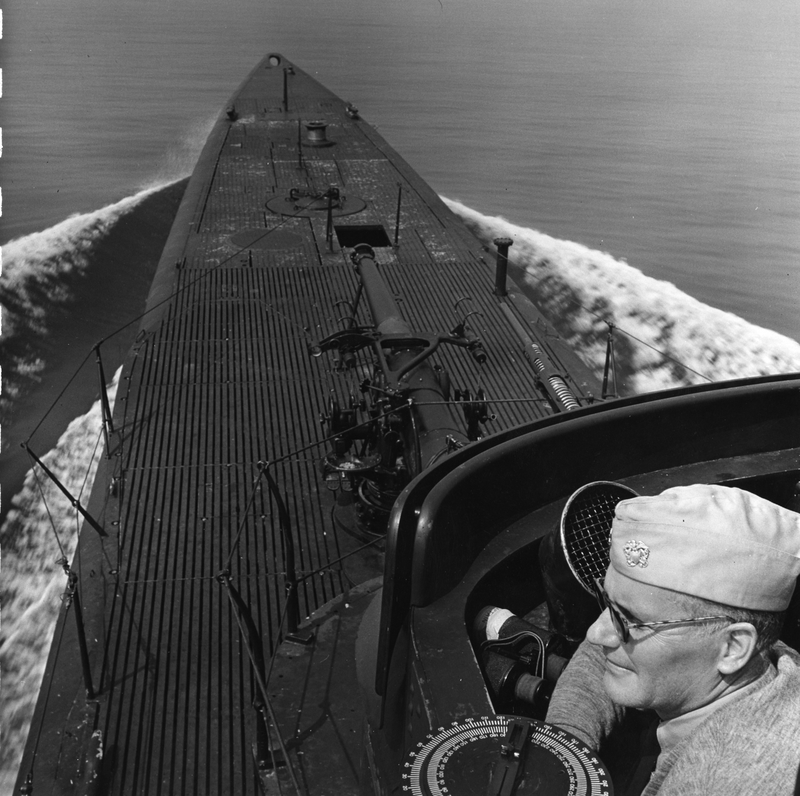 Looking Across the Bow of a United States Submarine | Harry S. Truman