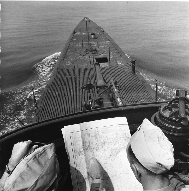 Looking Across the Bow of a United States Submarine | Harry S. Truman