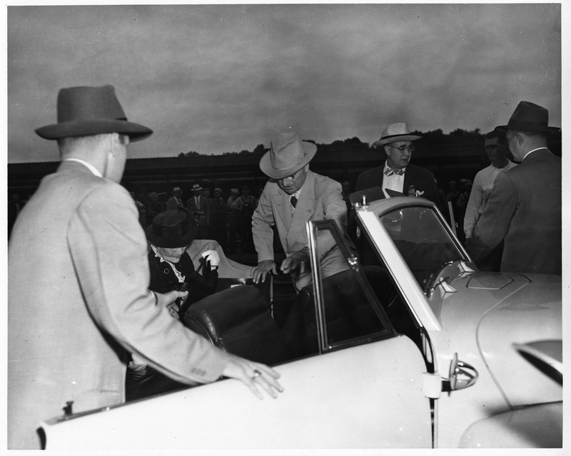 President Harry S. Truman Gets into a Car | Harry S. Truman