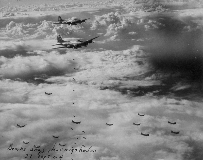 B-17 Flying Fortresses Bomb Ludwigshafen, Germany | Harry S. Truman