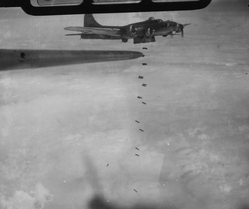 B-17 Releasing Bombs | Harry S. Truman