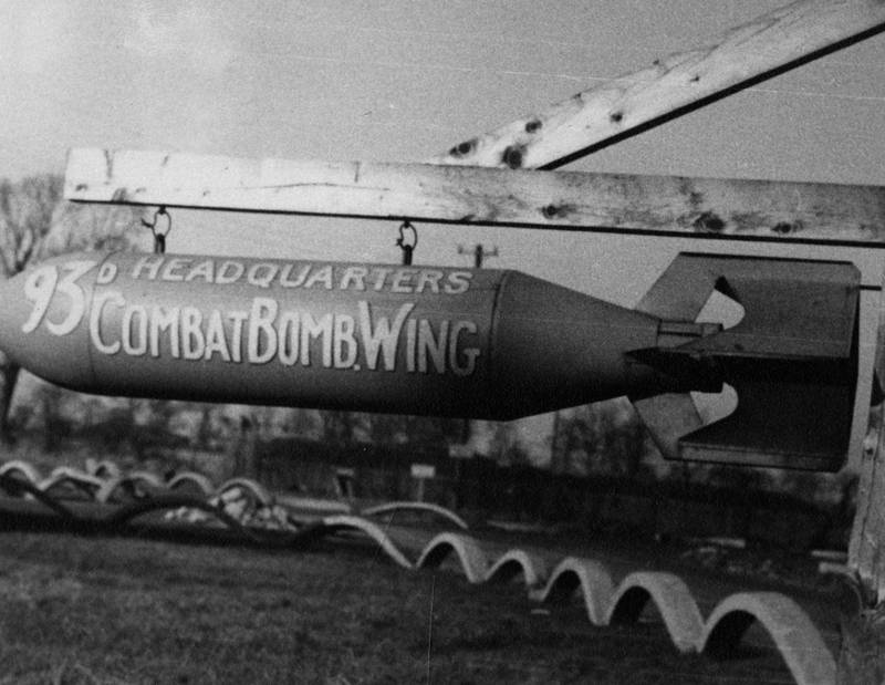 93rd Combat Bombardment Wing Headquarters Sign | Harry S. Truman