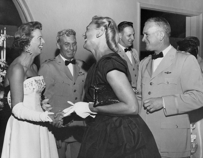 Major General Robert Landry Attends Reception | Harry S. Truman