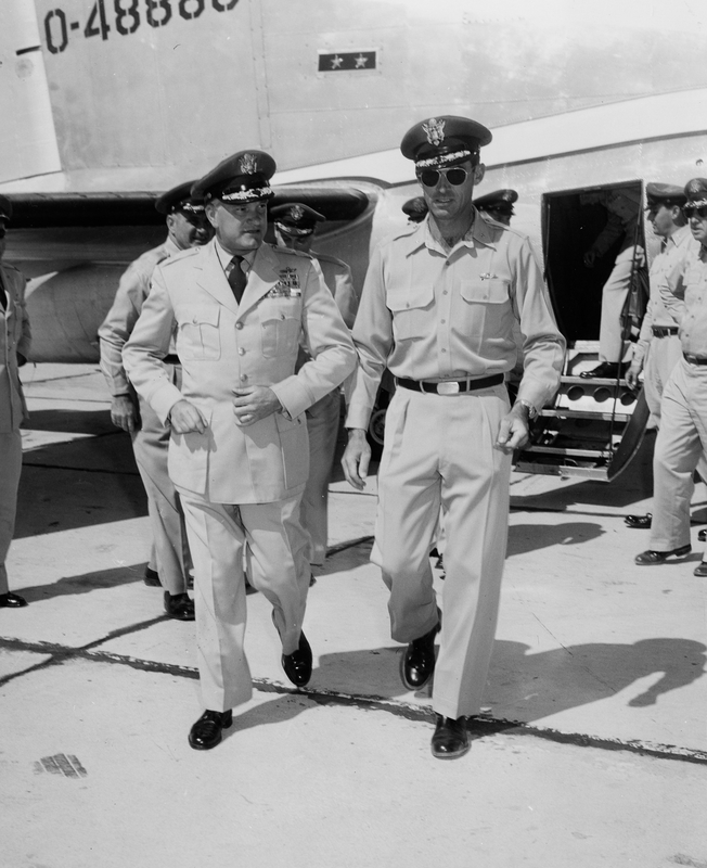 Major General Robert Landry and Brigadier General Rollin Moore, Jr ...