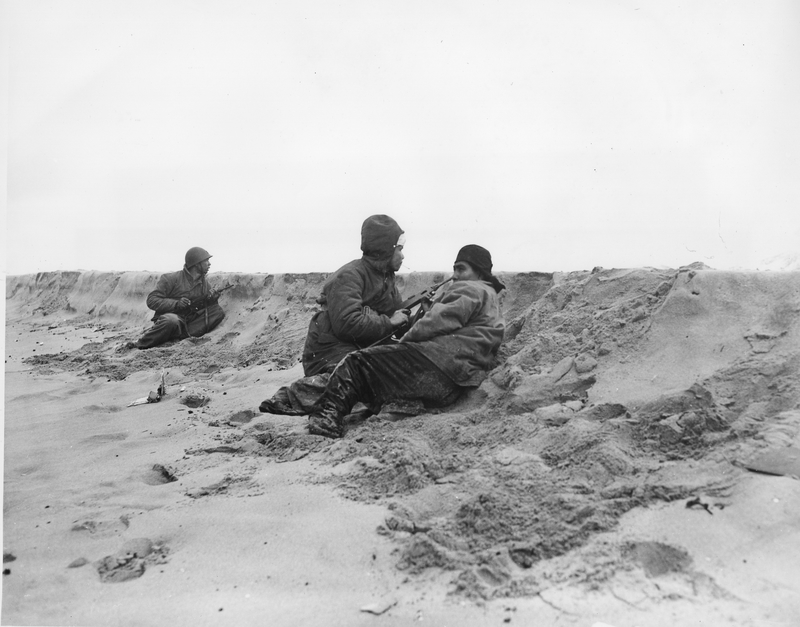 Sailors Stand Guard During Rescue | Harry S. Truman