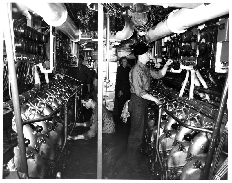 Sailors Working on a Submarine | Harry S. Truman
