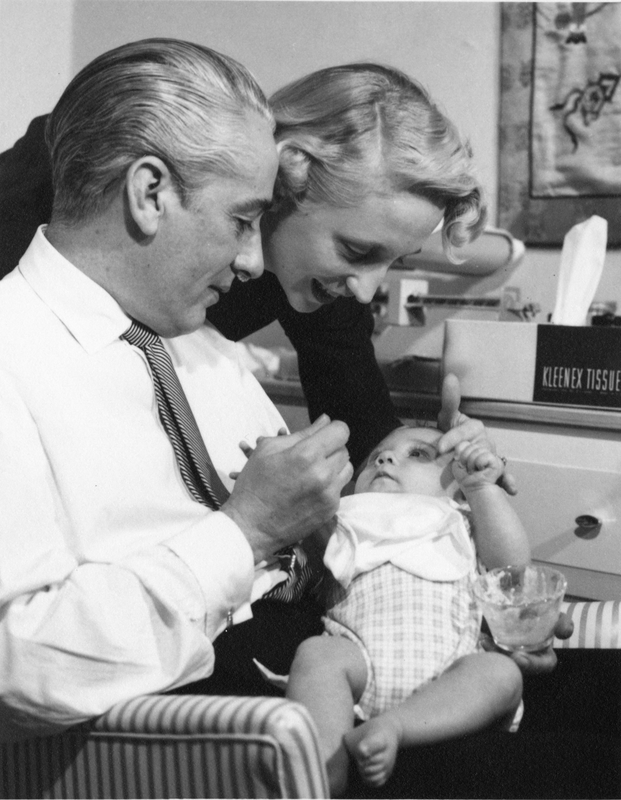Margaret Truman Daniel and E. Clifton Daniel With Their Son | Harry S ...
