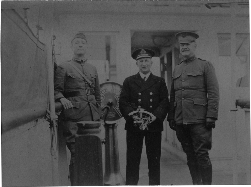 A Ship's Captain and Two World War I Soldiers | Harry S. Truman