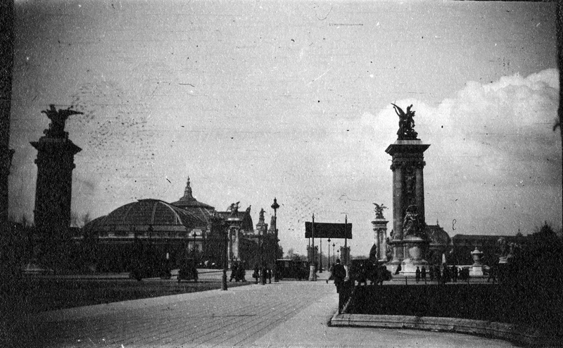 A Street in a French City During World War I | Harry S. Truman