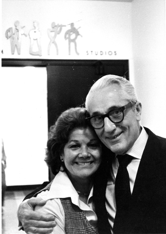 E. Clifton Daniel, Jr. Poses For a Photograph With a Young Woman ...