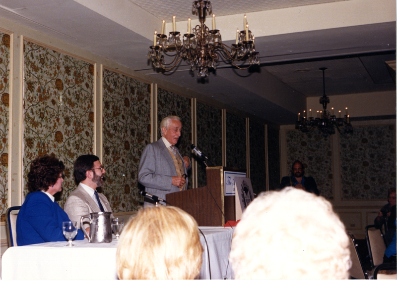 E. Clifton Daniel, Jr. Speaks to a Group at the Round Table West ...