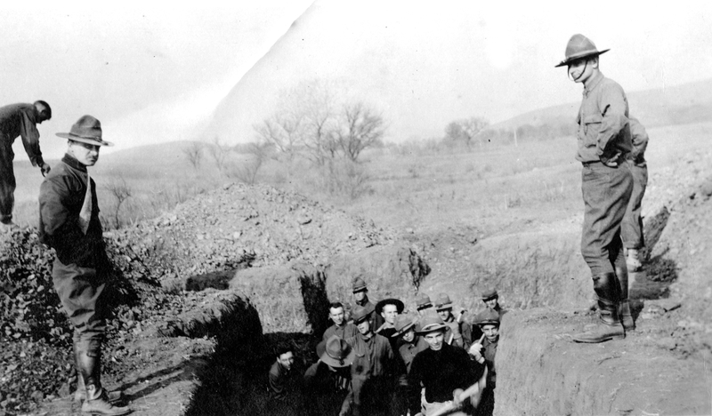 A Group of Soldiers at Work in Oklahoma | Harry S. Truman