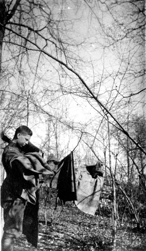 A World War I Soldier Hands Up His Gear | Harry S. Truman