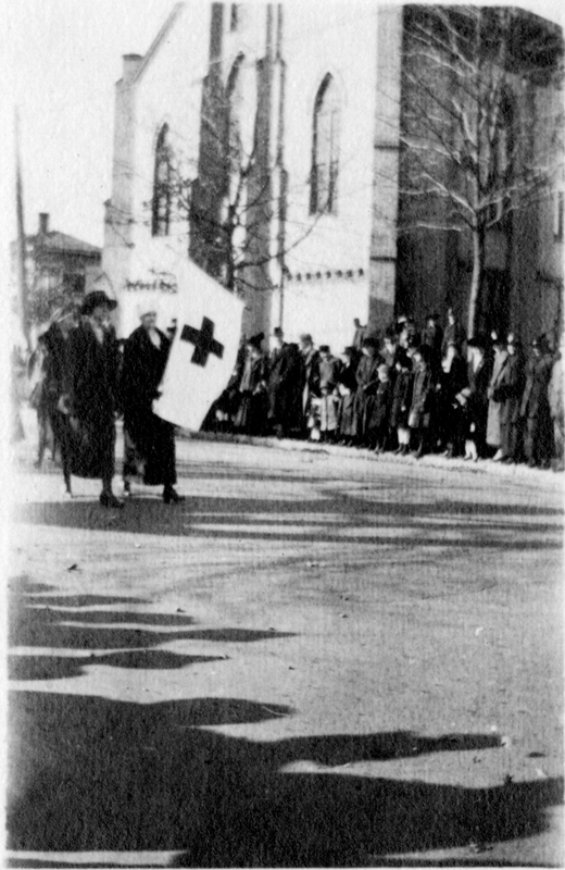 Women of the Red Cross March in a Parade - World War I | Harry S. Truman