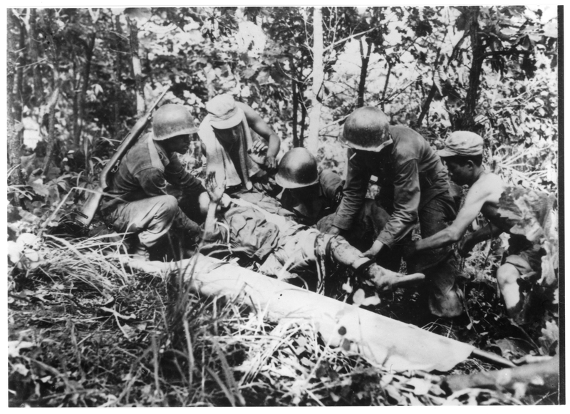 Helping a Wounded Soldier | Harry S. Truman