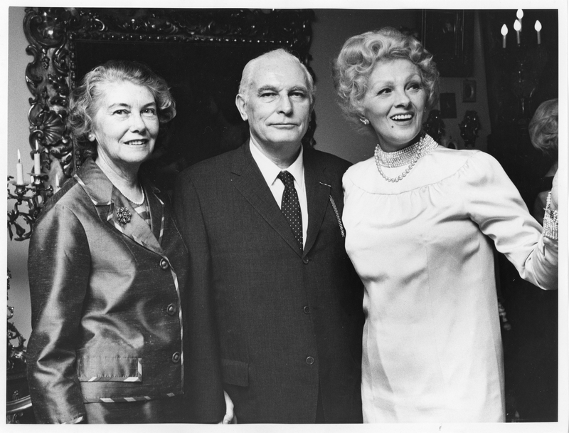 Senator and Mrs. Thomas Dodd with Ilona Massey | Harry S. Truman